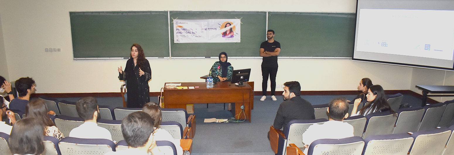 Educative Conducts Guidance Session for LUMS Students | Welcome to LUMS